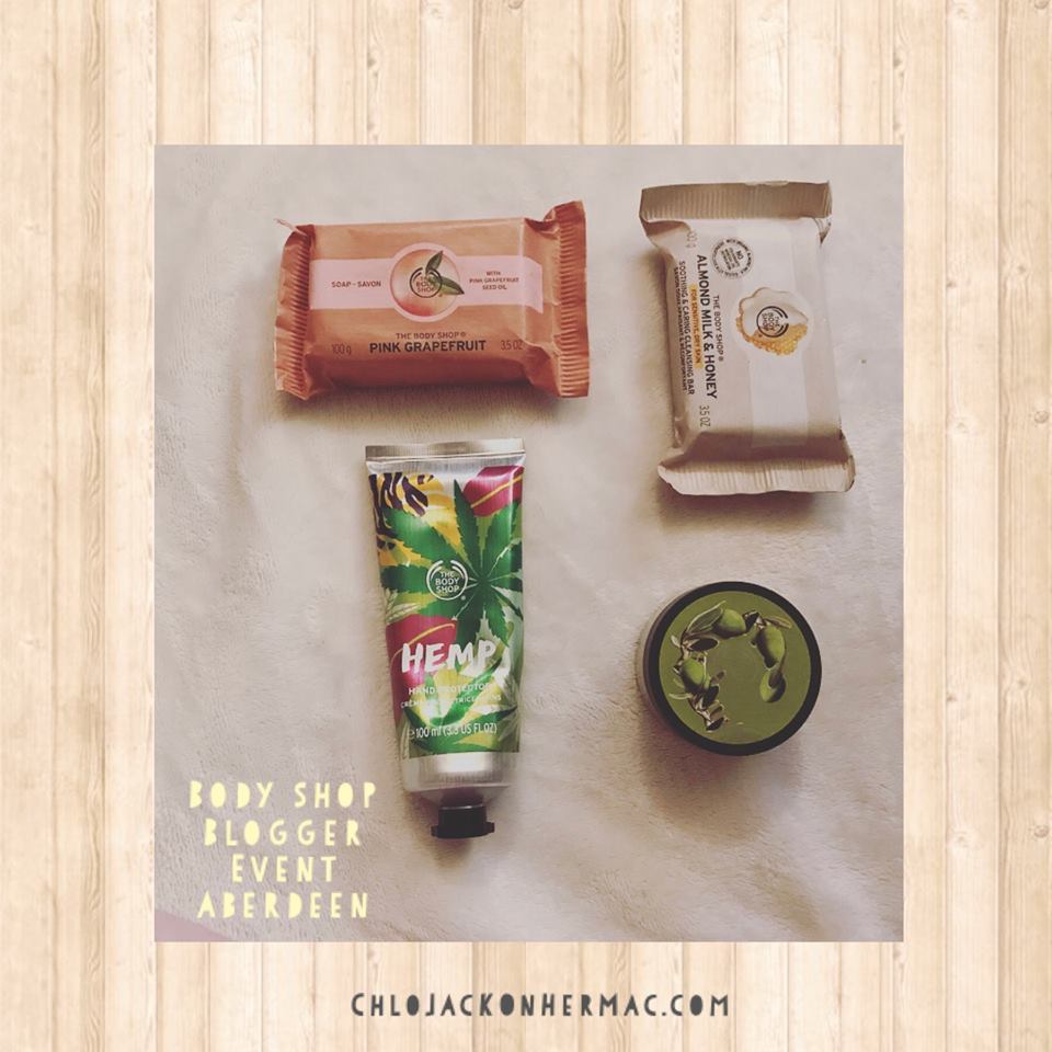 Body Shop Blogger Event Aberdeen. – Chlo Jack On Her Mac