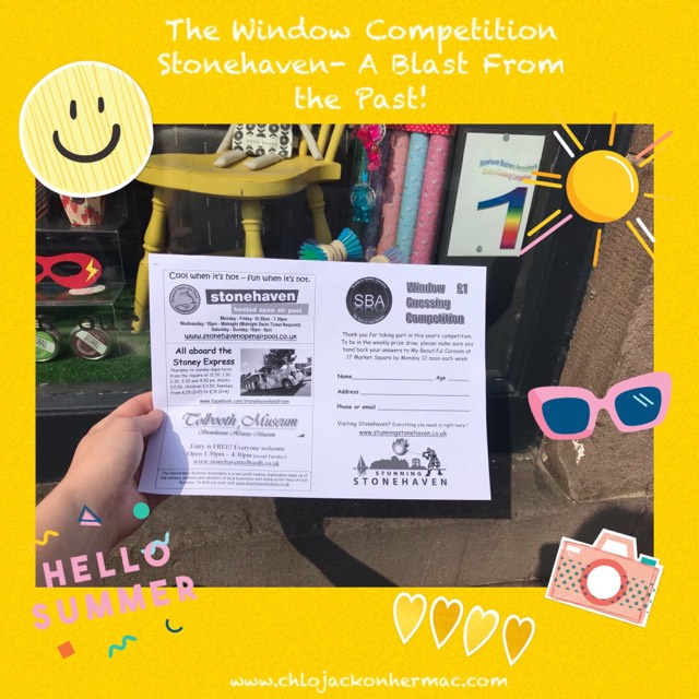 Stonehaven Window Competition- A Blast From The Past! – Chlo Jack On ...